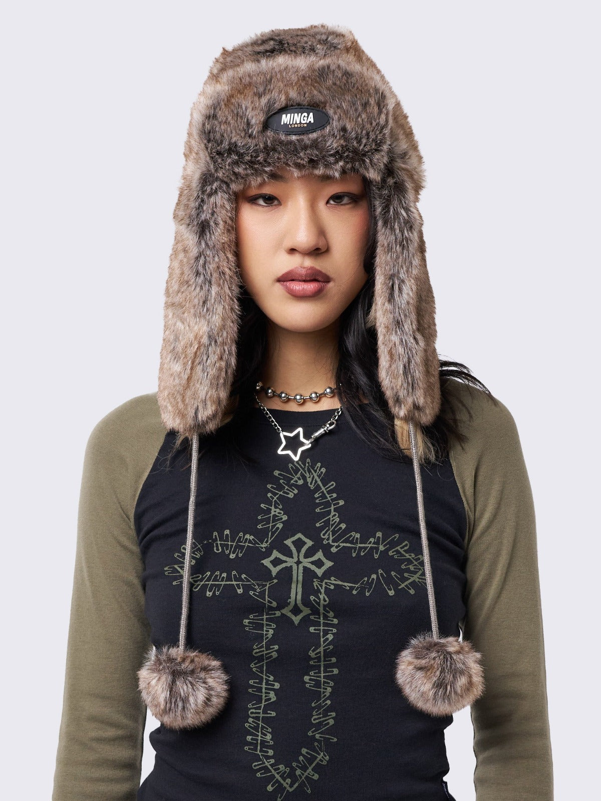 Masha Fluffy Trapper Hat | Minga London